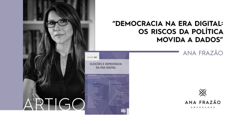 Ana Frazão publica artigo no livro “Eleições e democracia na era ...